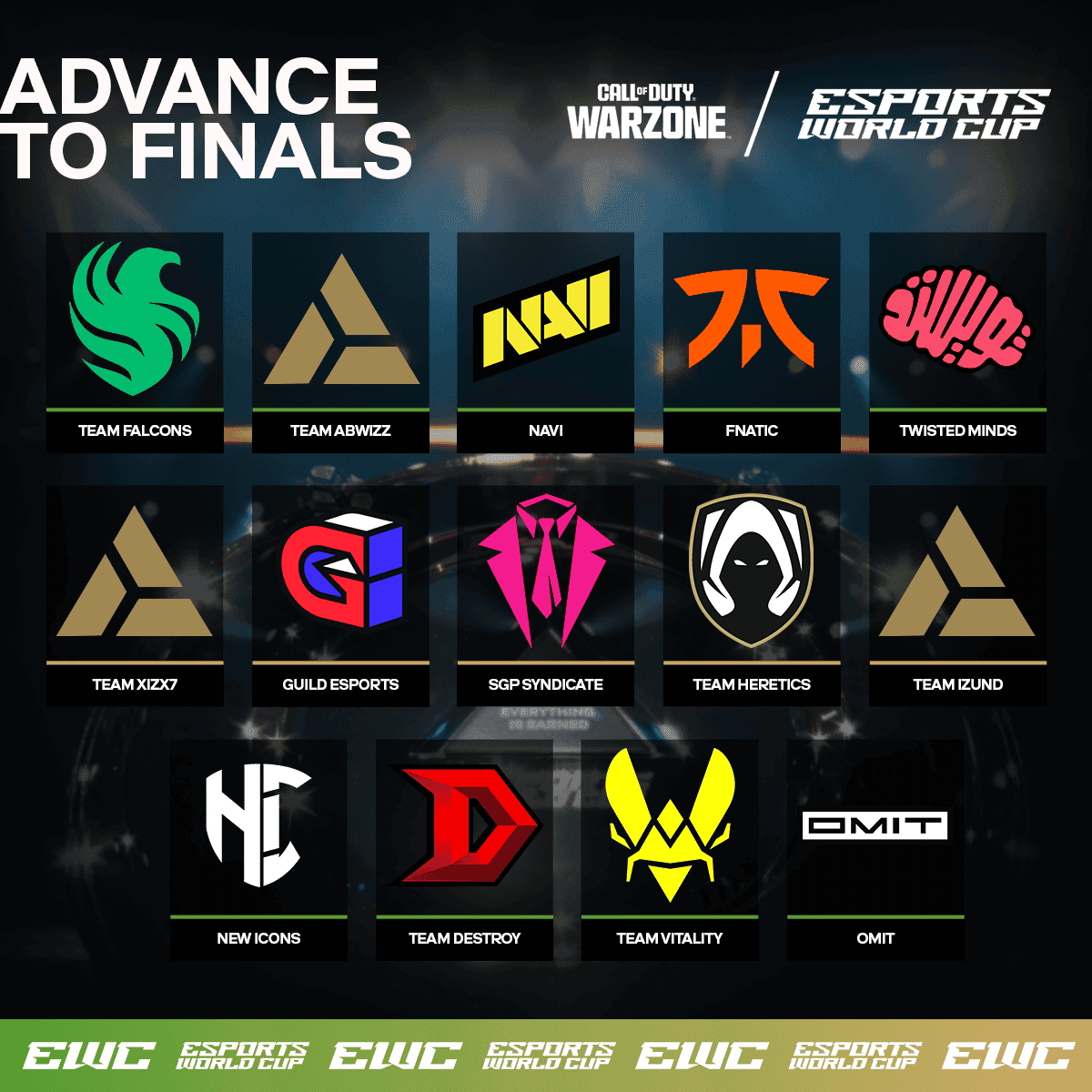 EWC Warzone Finals: Players and Predictions