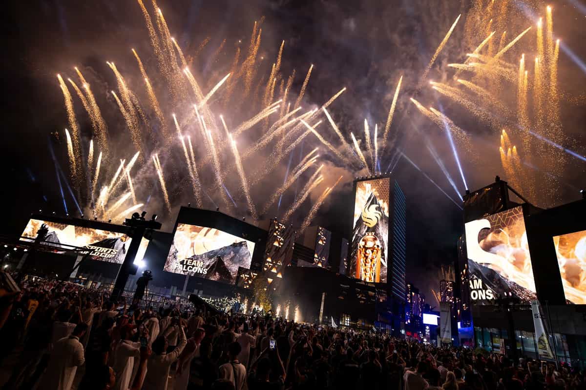 Esports World Cup Closing Ceremony Celebrates Team Falcons